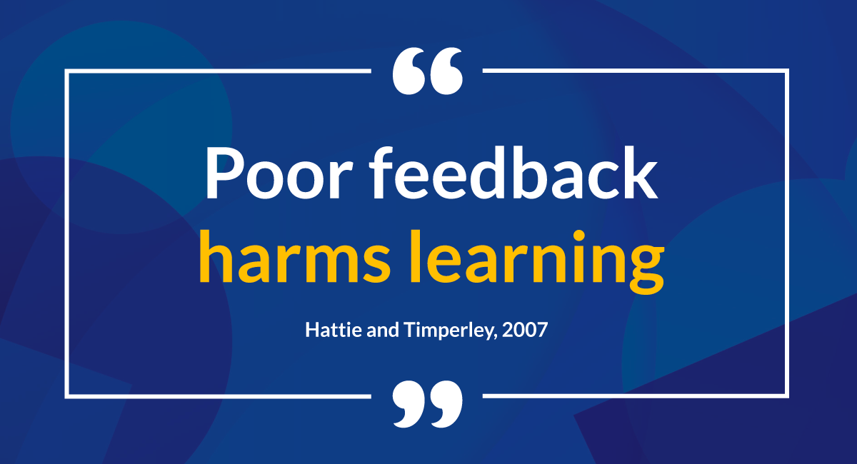 Assessment and Feedback: The Key to Student Success